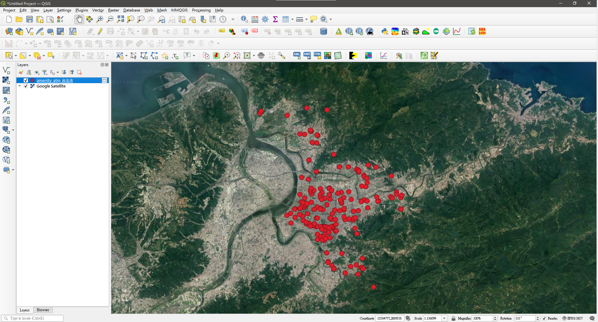 [QGIS教學系列]利用QGIS搜尋和下載OSM(Open Street Map)圖資