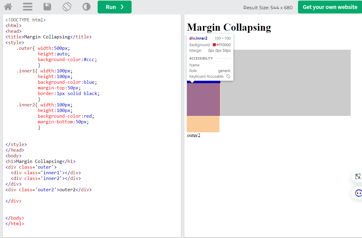 [CSS]Margin collapsing(邊界重疊)和Margin塌陷