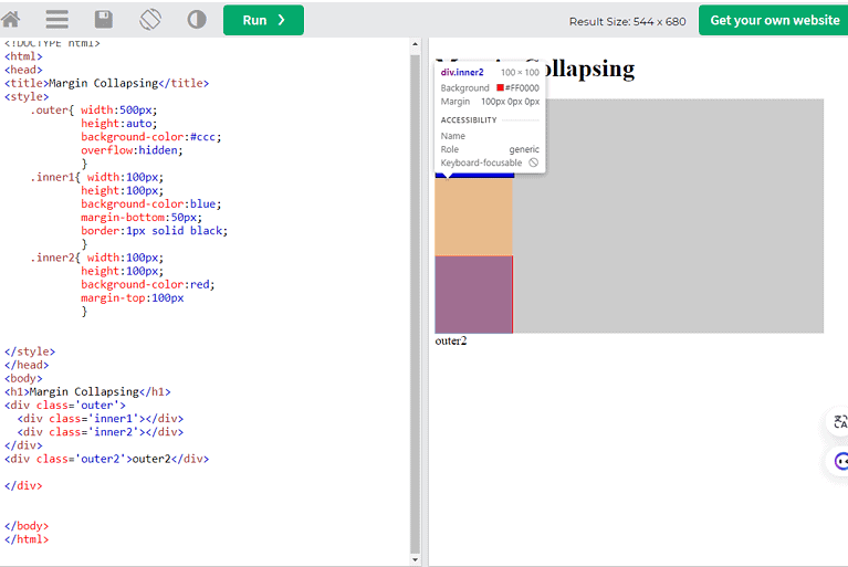 [CSS]Margin collapsing(邊界重疊)和Margin塌陷